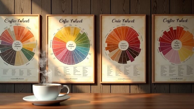 7 Best Coffee Flavor Wheel Posters to Elevate Your Brewing Experience